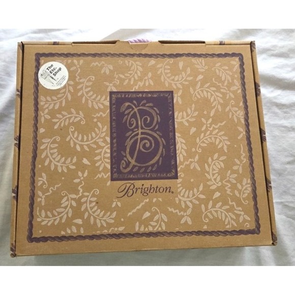 Brighton | Bags | Vintage Brighton Cardboard Purse Storage Gift Box W ...
